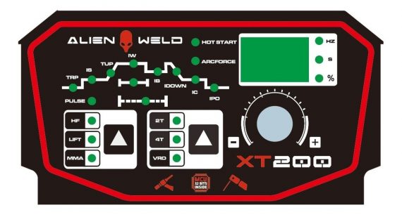 Maquina de Soldar XT200 (TIG) Alien Weld